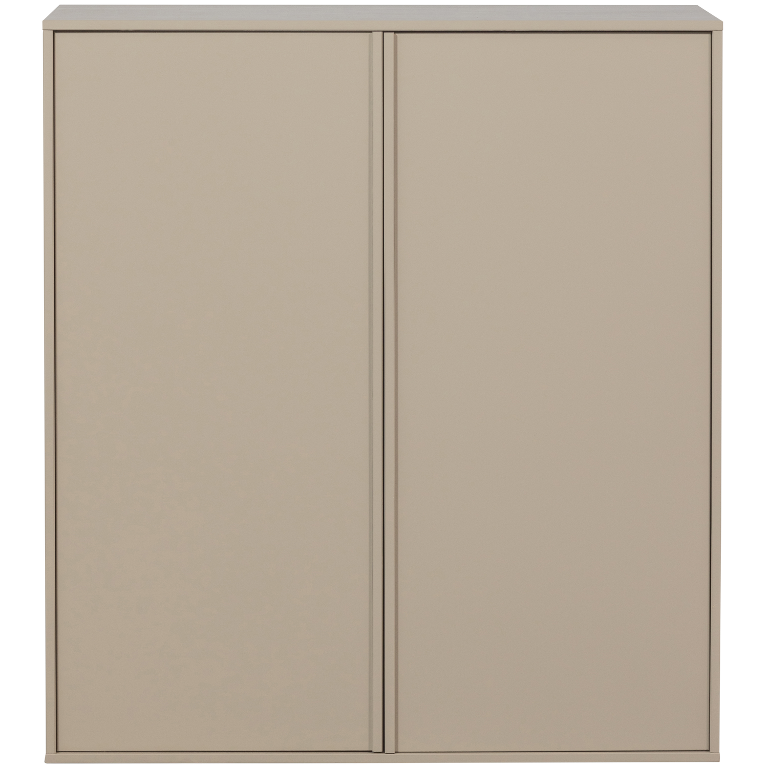 vtwonen kast double Daily - Grenen - Dakargrau - 110x100x58