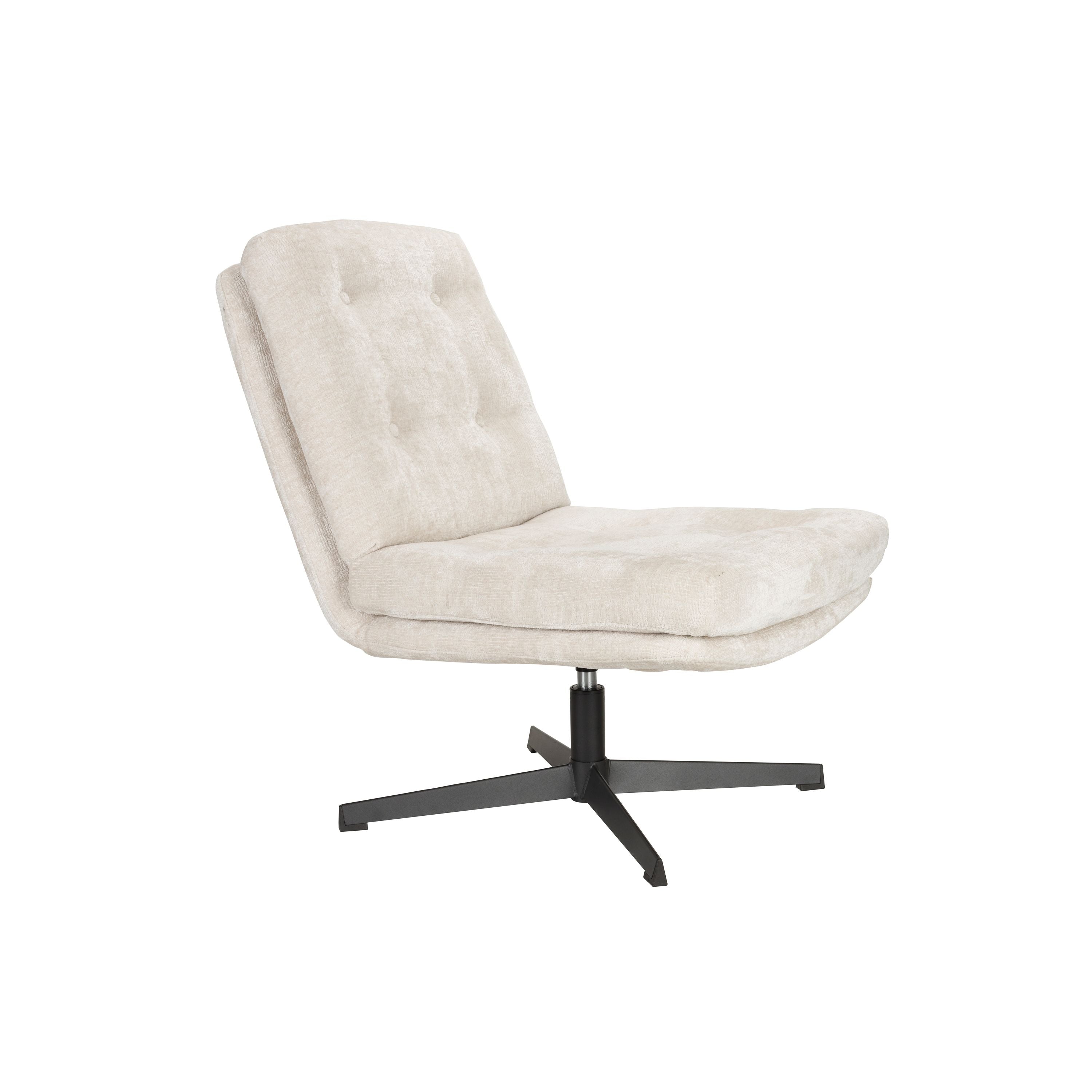 Housecraft Living Kai Loungestoel/ fauteuil Off White – vtwonen shop