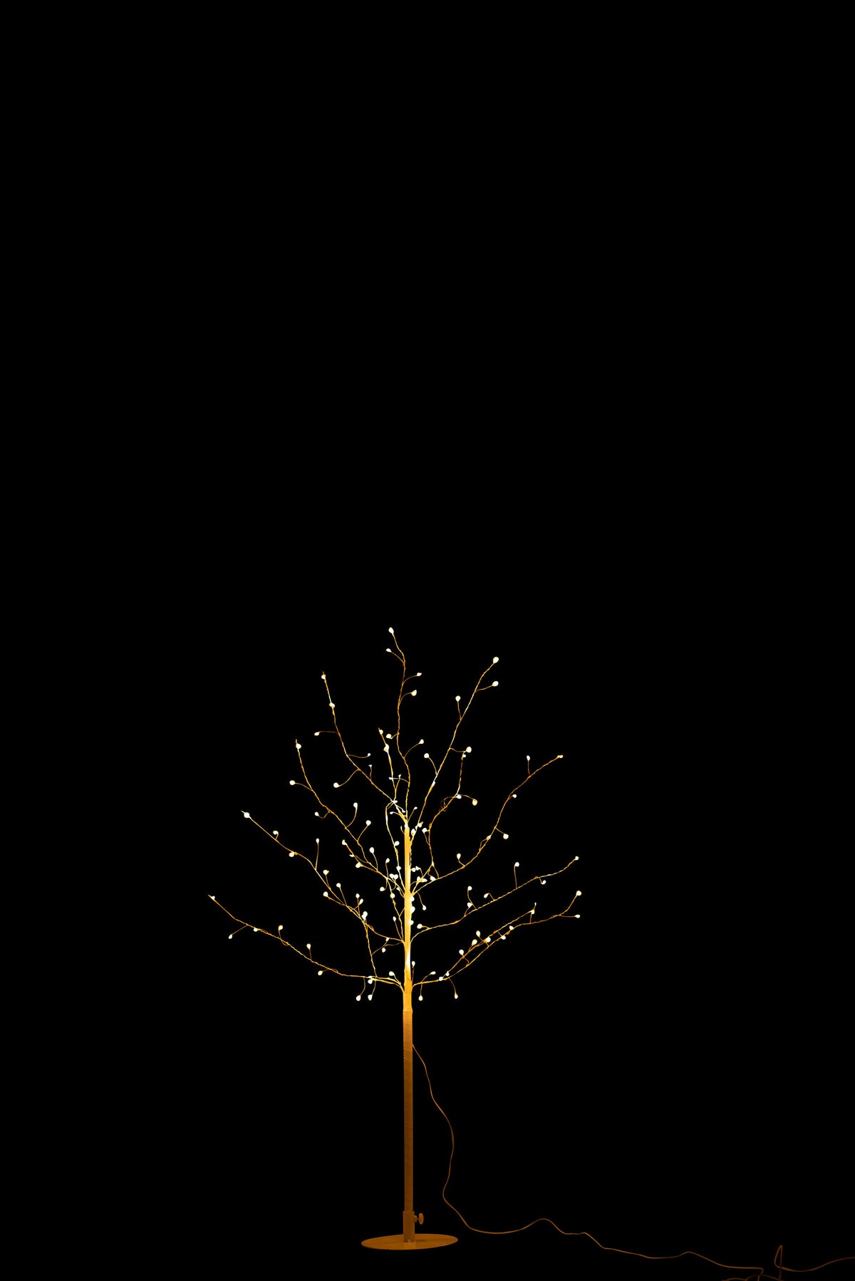 J-Line decoratie boom Kaal - wit - medium - LED – vtwonen shop