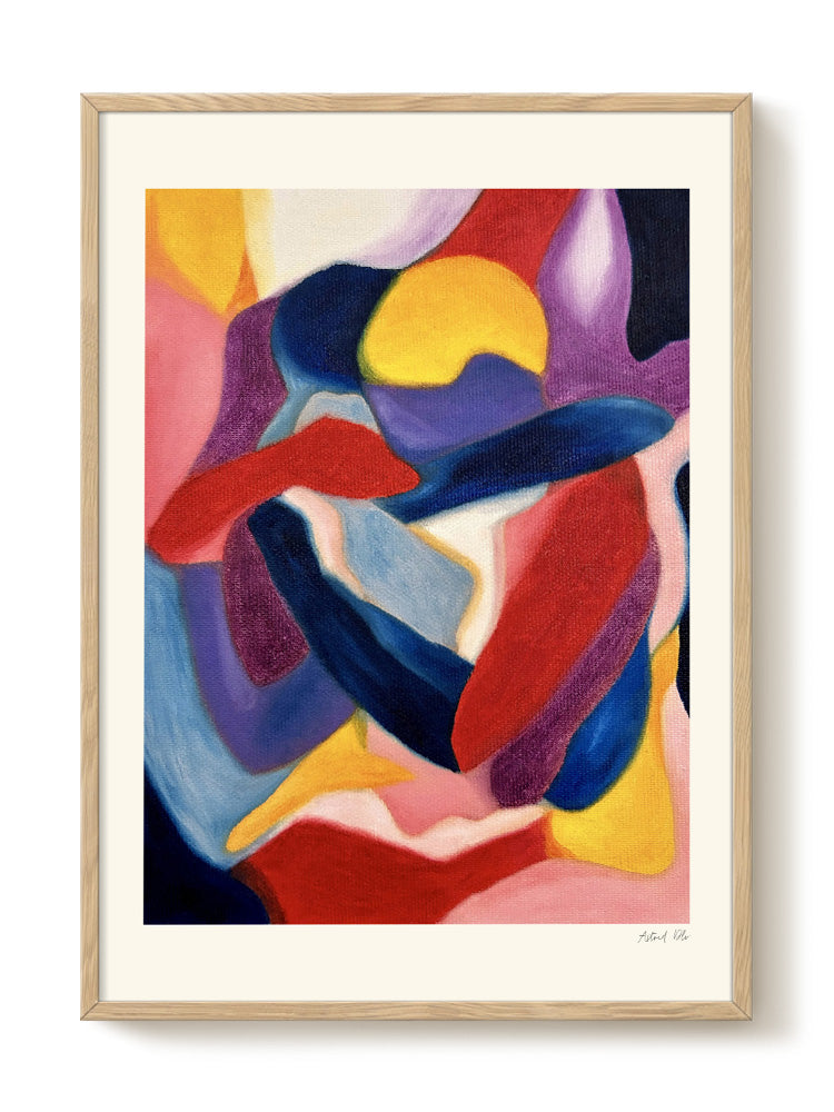 Astrid Dlv - Miniature IV - PSTR studio Kunst Poster – vtwonen shop