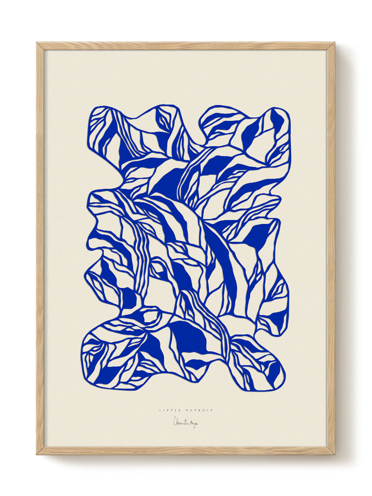 Little Detroit - Physical no. 01 - PSTR studio Kunst Poster – vtwonen shop