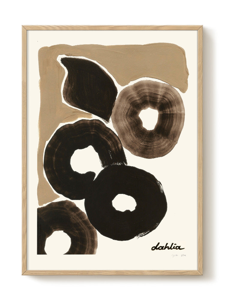 Julita Elbe - Dahlia - PSTR studio Kunst Poster – vtwonen shop