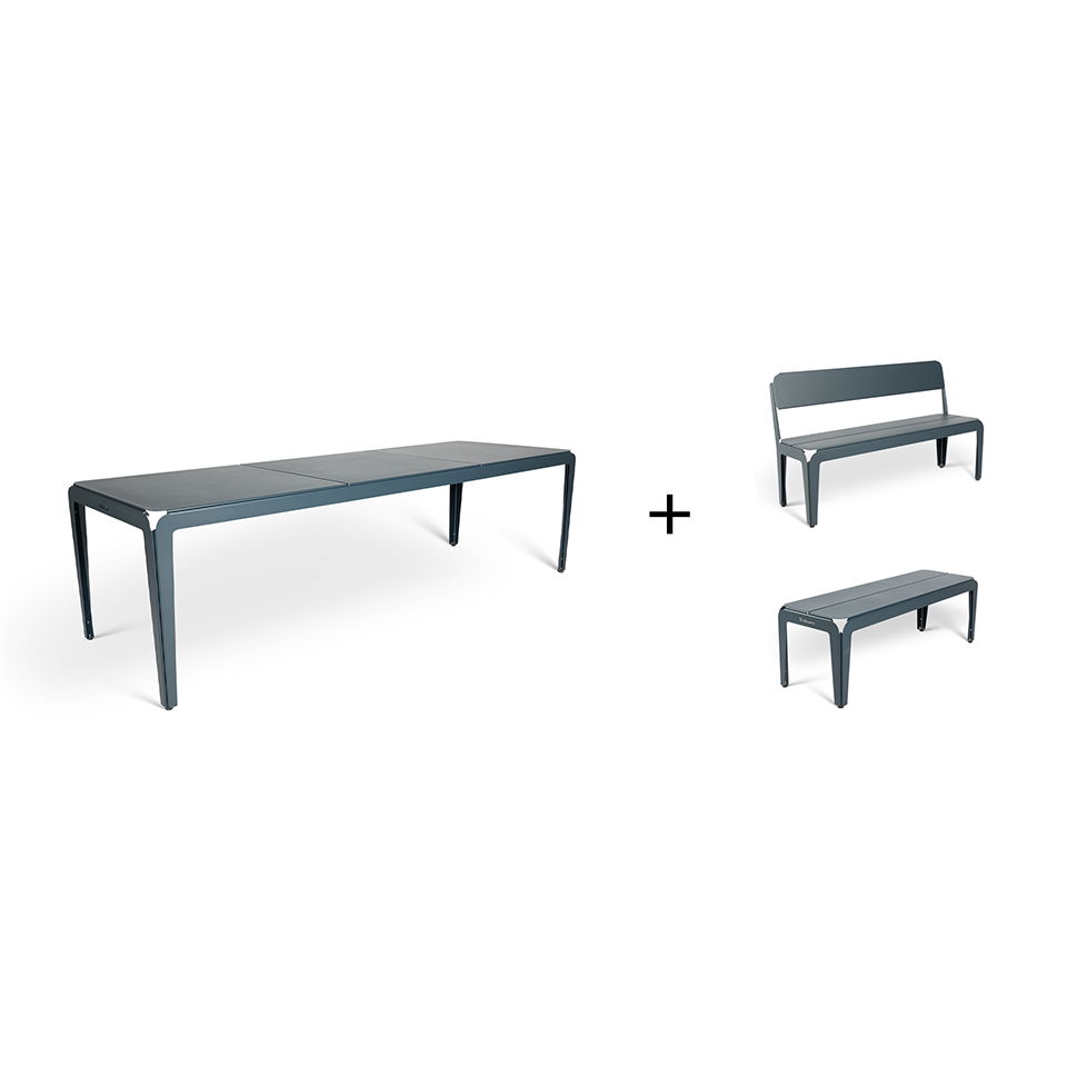 Weltevree Bended table 270 including benches – vtwonen shop