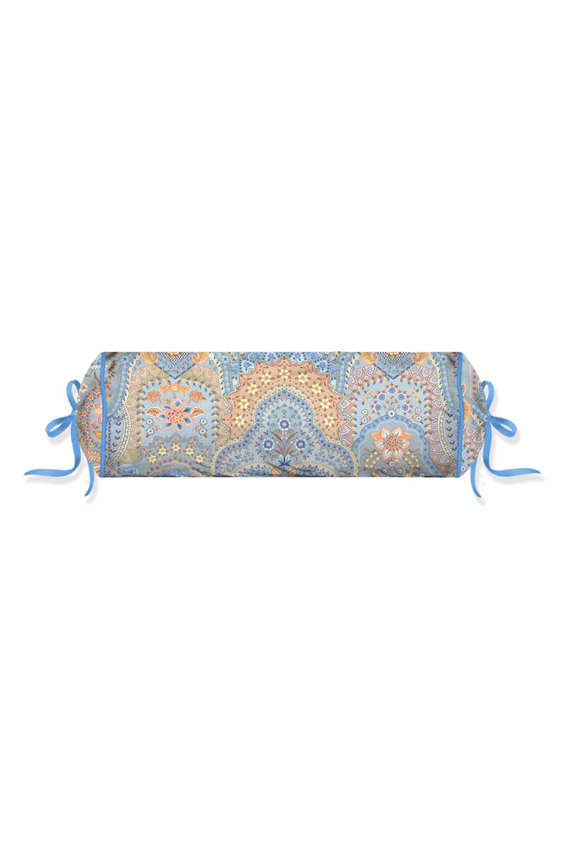 Pip Studio decoratiekussen Jabali Flower Roll - 22x70 cm - blauw ...