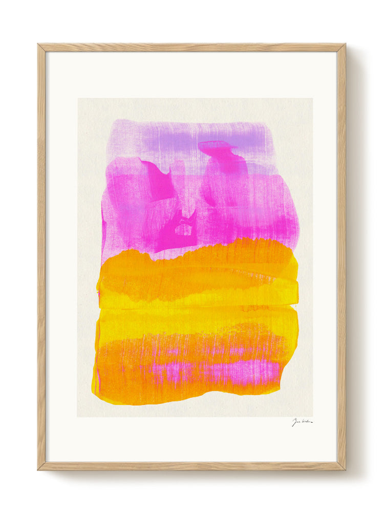 Zoe - Summer Hue - PSTR studio Kunst Poster – vtwonen shop
