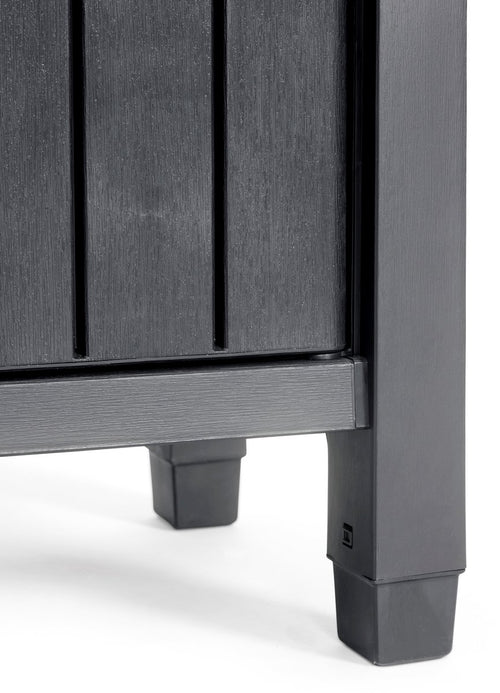 Keter Unity XL Barbecuetafel met lades - 207L - 134x51,7x89,6cm - Antr ...