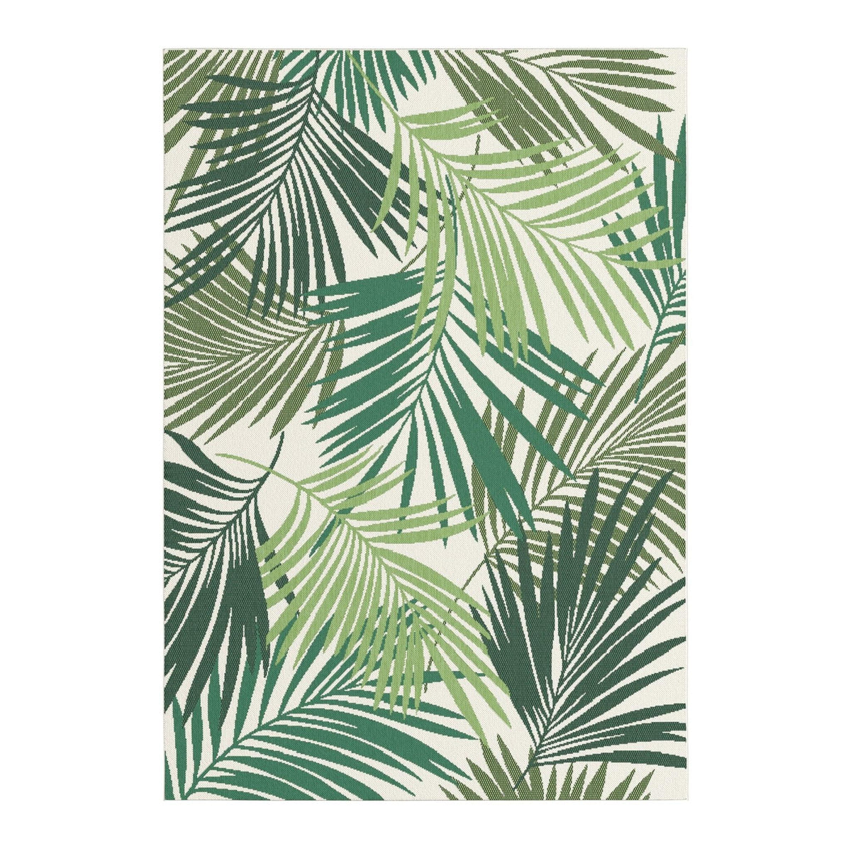 AFK Living vloerkleed Tropical - voor binnen en buiten - groen - 80 x ...