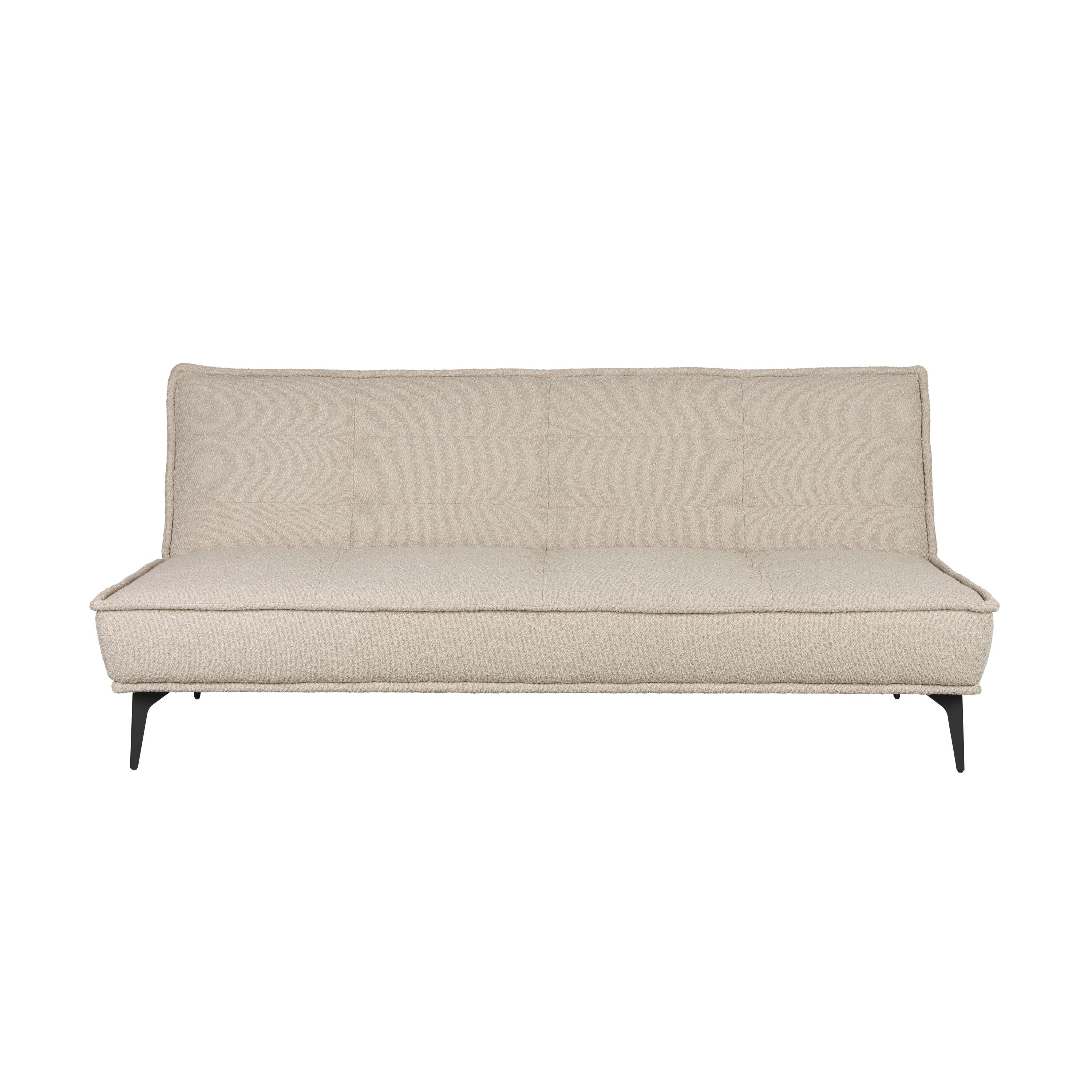 Housecraft Living Cielke Slaapbank 2 persoons/ Logeerbed/ Bedbank Grij ...