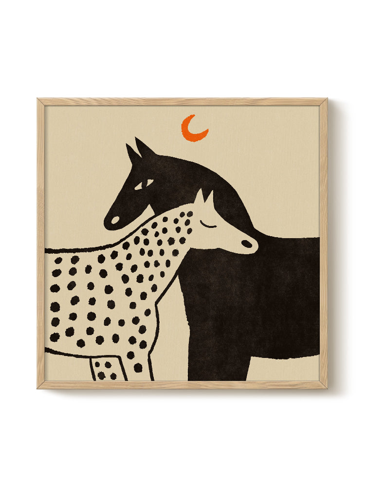 Enikő Eged - Under the moon - PSTR studio Kunst Poster – vtwonen shop