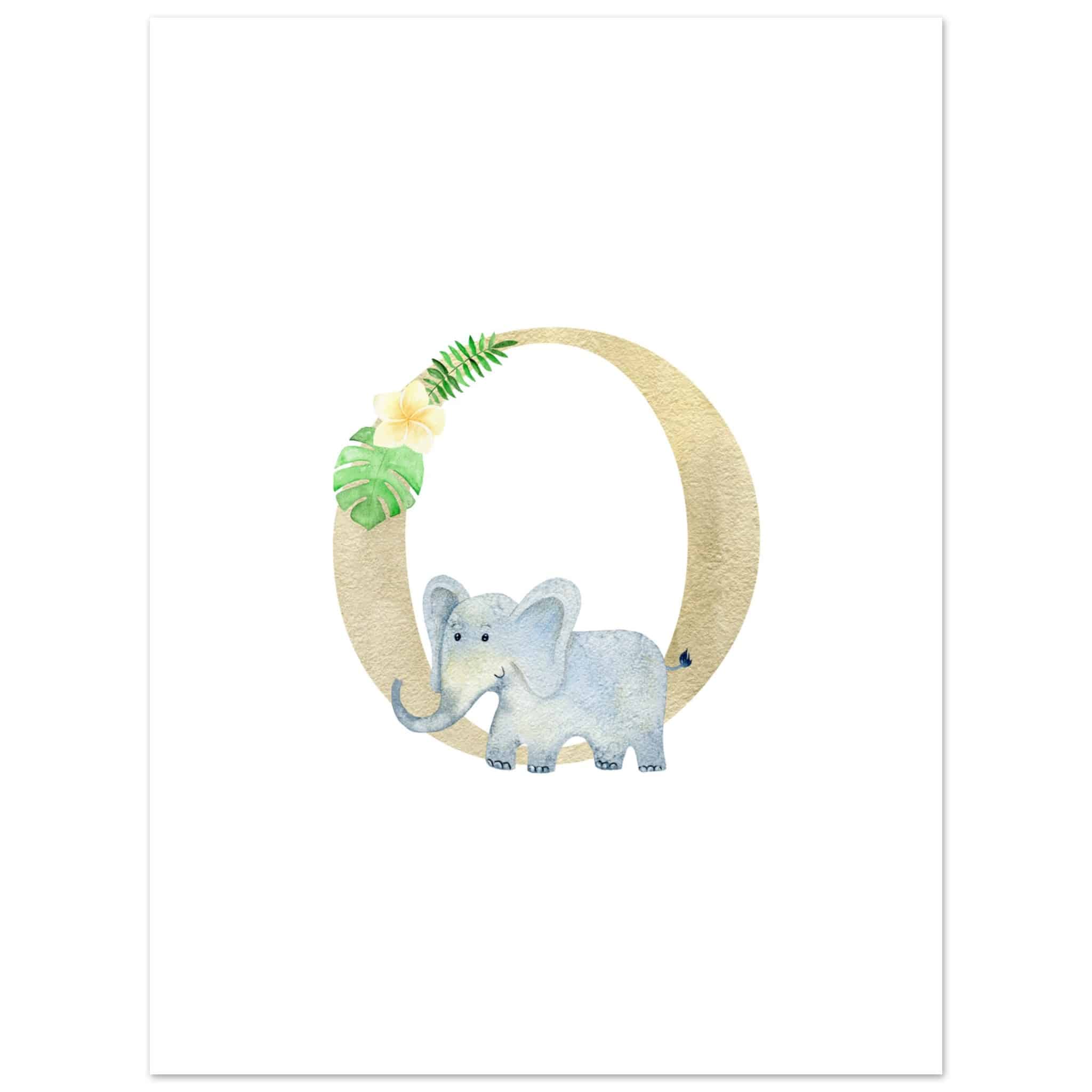 Artfulprints Letter O kindernaam 30x40 cm – vtwonen shop