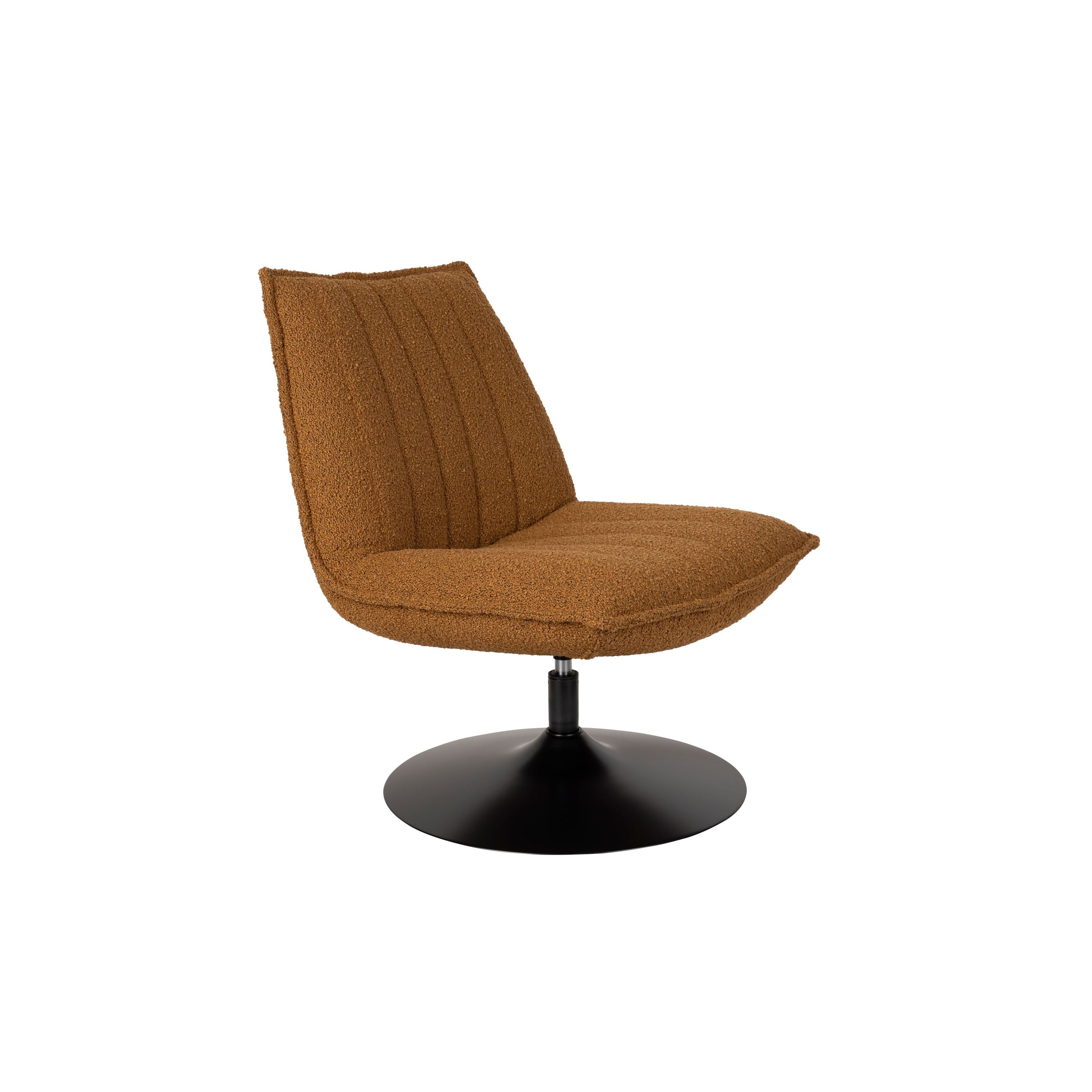 Housecraft living Jax Fauteuil Oker Bouclé - Bruin – vtwonen shop