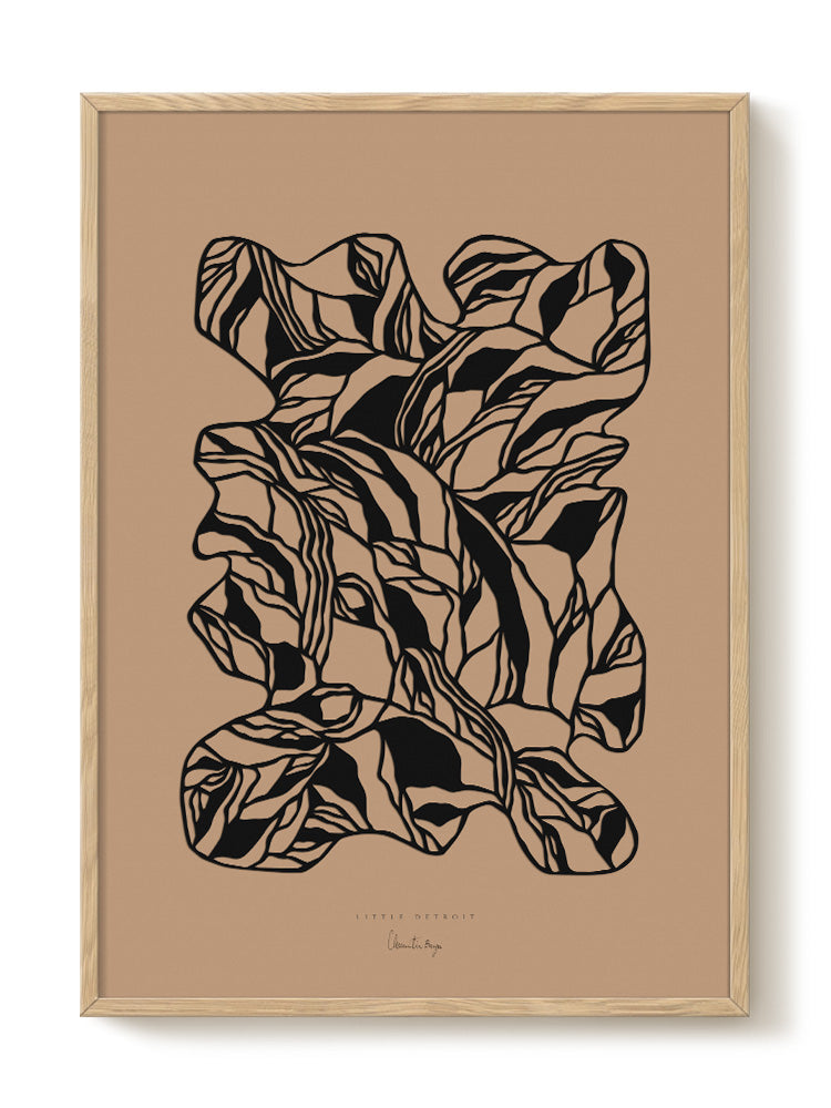 Little Detroit - Physical no. 02 - PSTR studio Kunst Poster – vtwonen shop