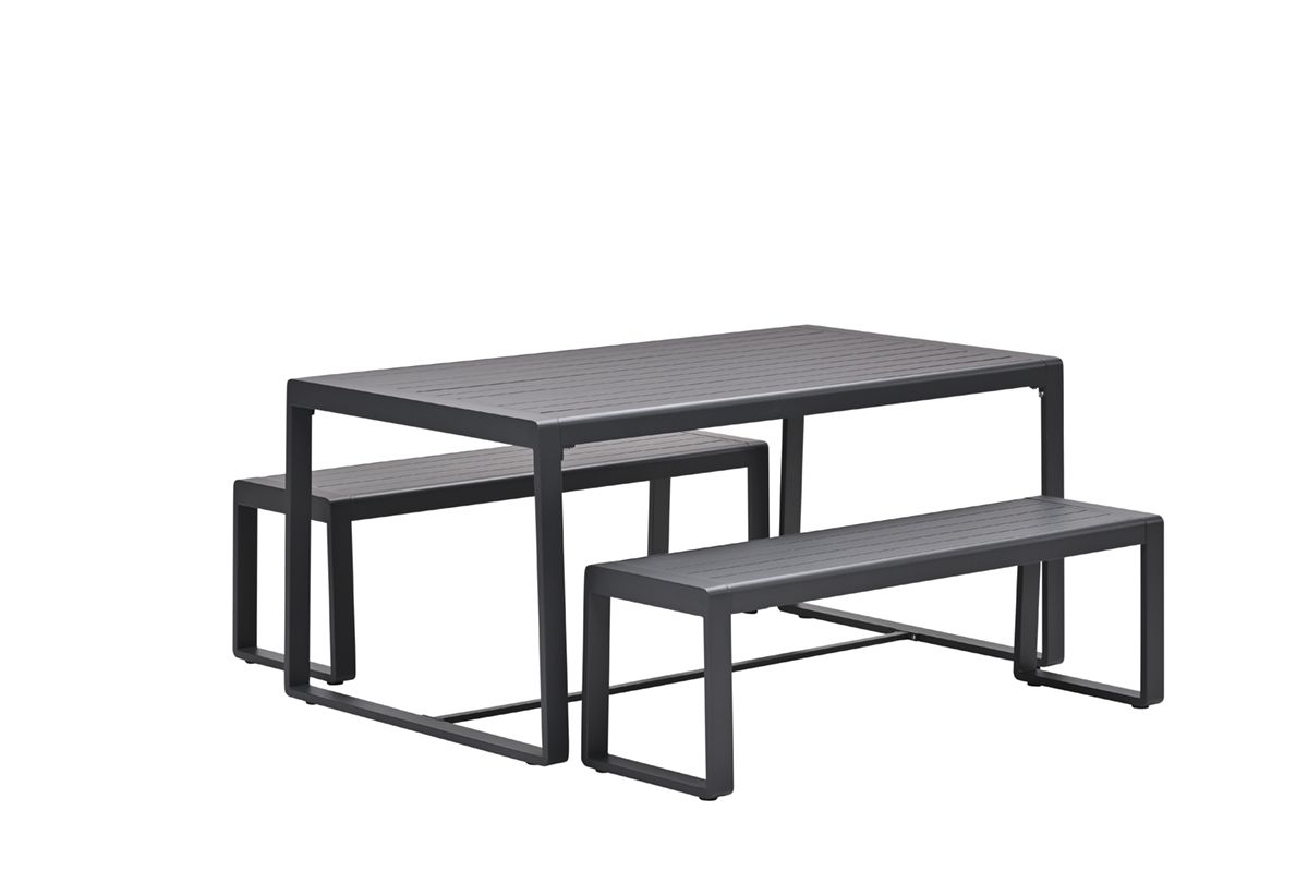 Amada picknick set - carbon black – vtwonen shop